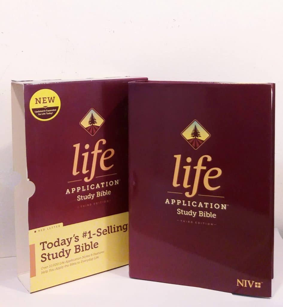 NIV Life Application Study Bible - Hard Cover - shop.ceylonbiblesociety.org