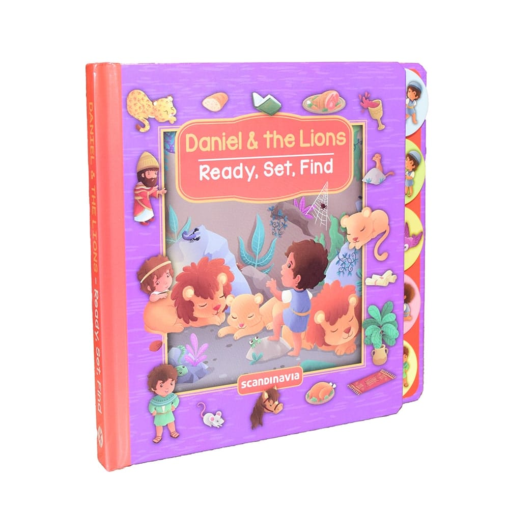 READY,SET,FIND-DANIEL & THE LIONS - shop.ceylonbiblesociety.org